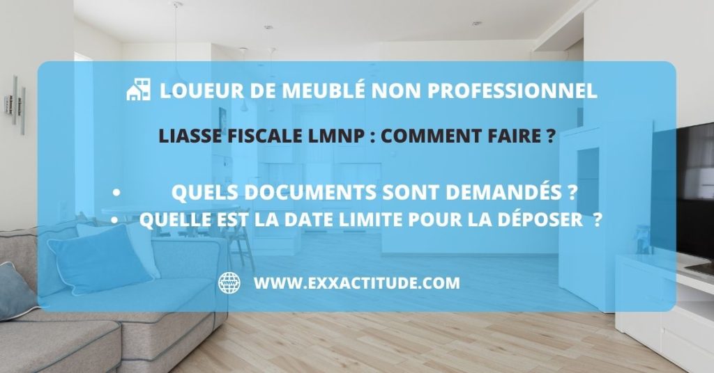 Liasse fiscale LMNP : comment faire ? - Exxactitude.com